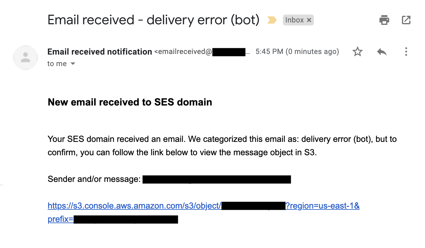 GitHub - em-shea/receive-ses-email: A serverless app that receives, parses, and notifies you ...